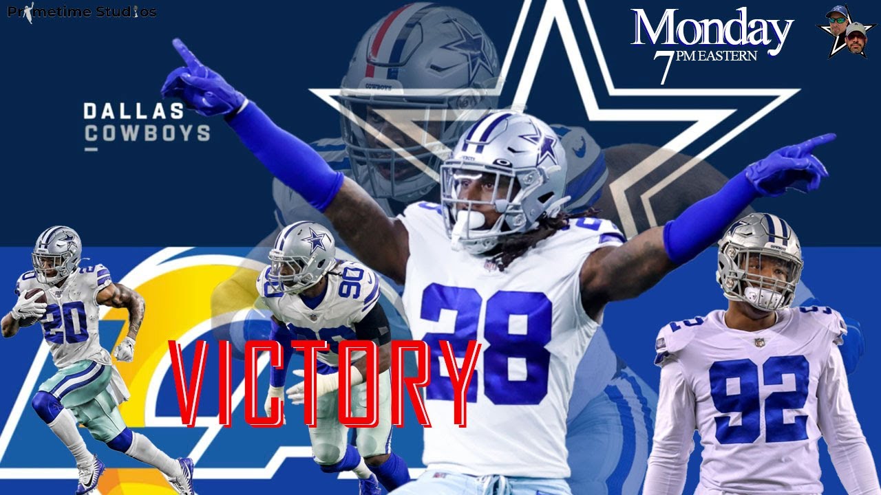 Dallas Cowboys victory over the Los Angeles Rams - YouTube