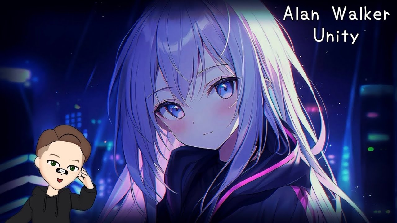 『8D Nightcore』Alan Walker - Unity - YouTube