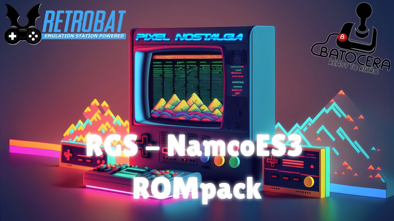 Pixel Nostalgia - RGS ROMPack - Namco ES3 - YouTube