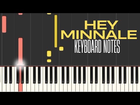 Hey Minnale Hey Minnale | Amaran Film | Keyboard Notes | Midi Notes ...