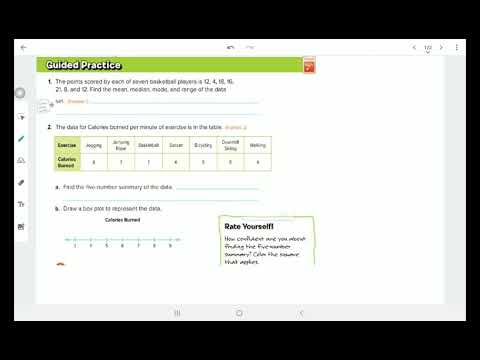 Lesson 9-4 Descriptive Statistics - YouTube