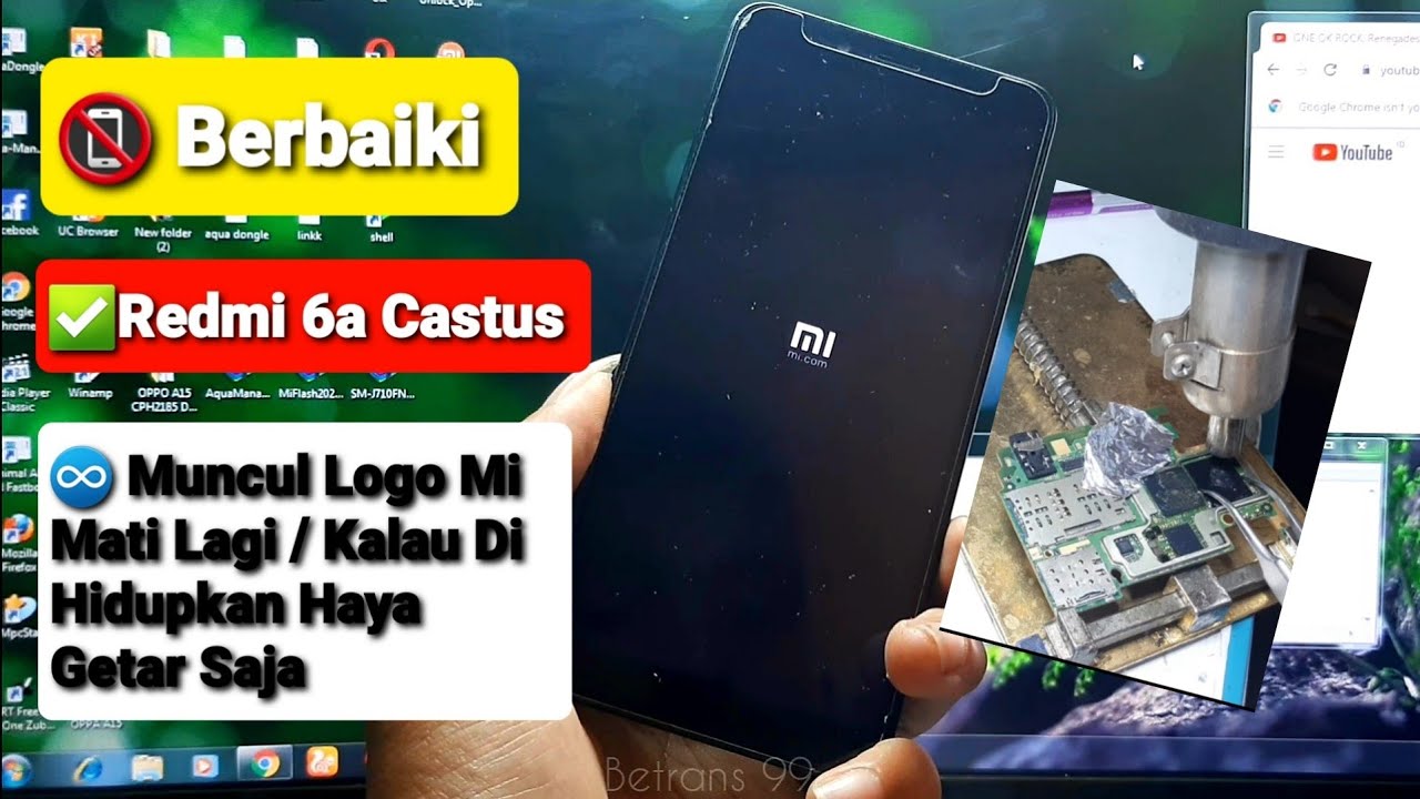 Redmi 6a Restart Terus Menerus, Hidup Mati Sendiri || Emmc Repair File Dump - YouTube
