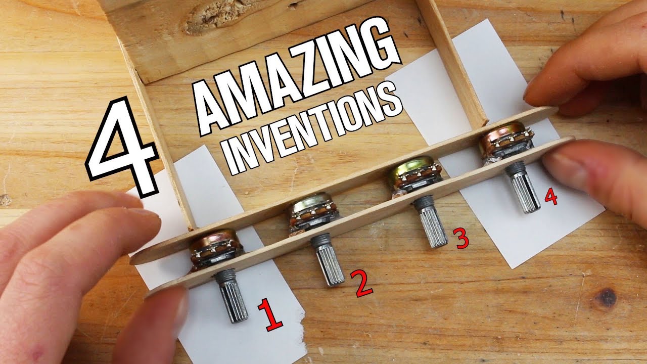 4 Amazing and Homemade Inventions DIY - YouTube