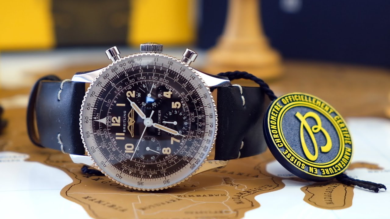 Breitling - Navitimer ref. 806 Re-Edition - YouTube