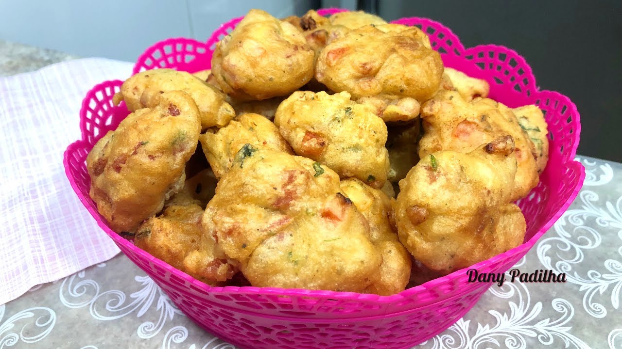 APRENDA A FAZER O MELHOR BOLINHO DE CHUVA SALGADO - YouTube