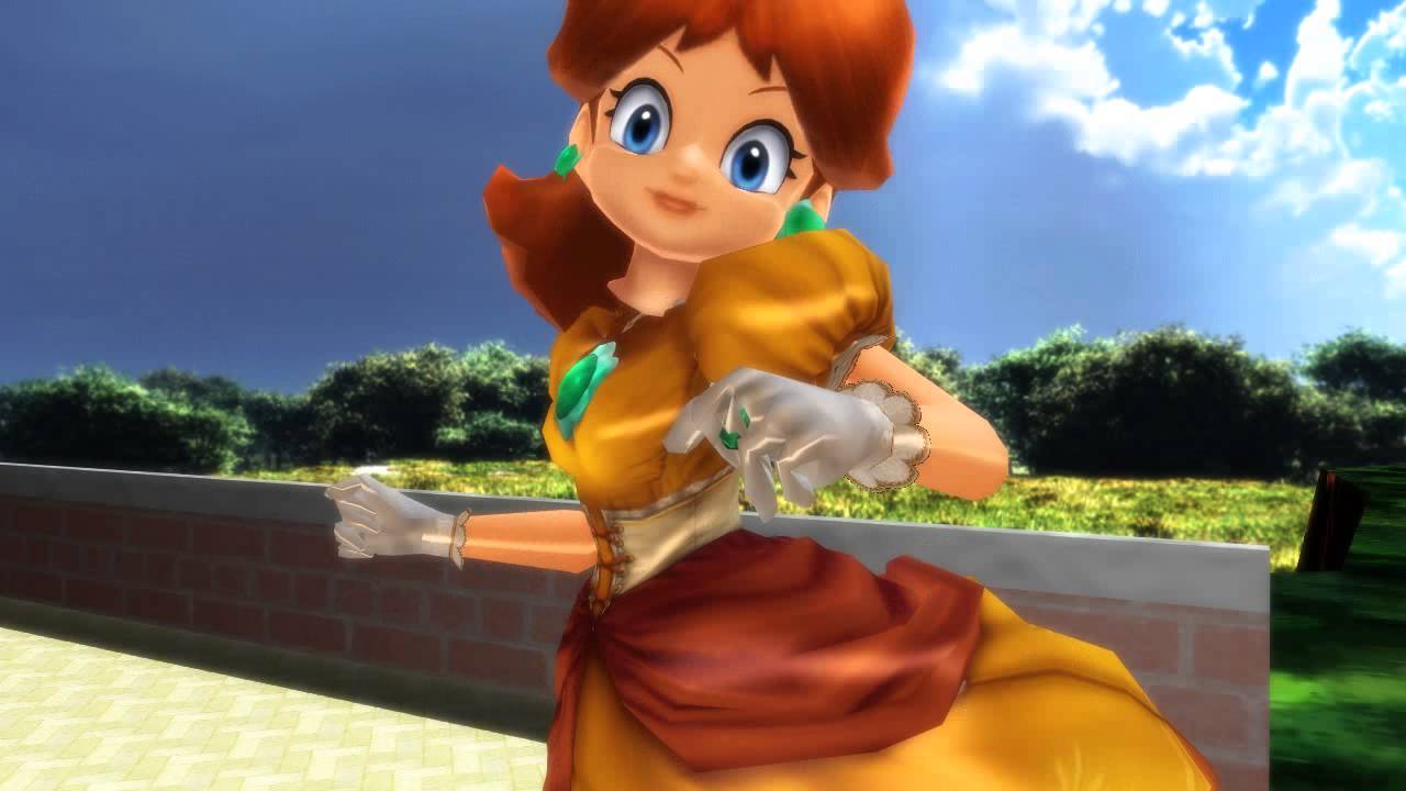 MMD Princess Daisy Groovy Dancing - YouTube
