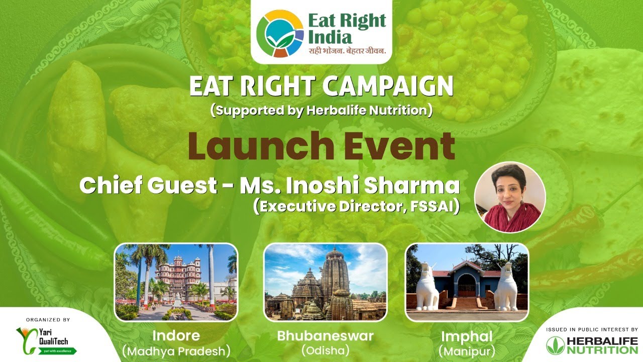 Eat Right Campaign supported by Herbalife Nutrition was officially ...