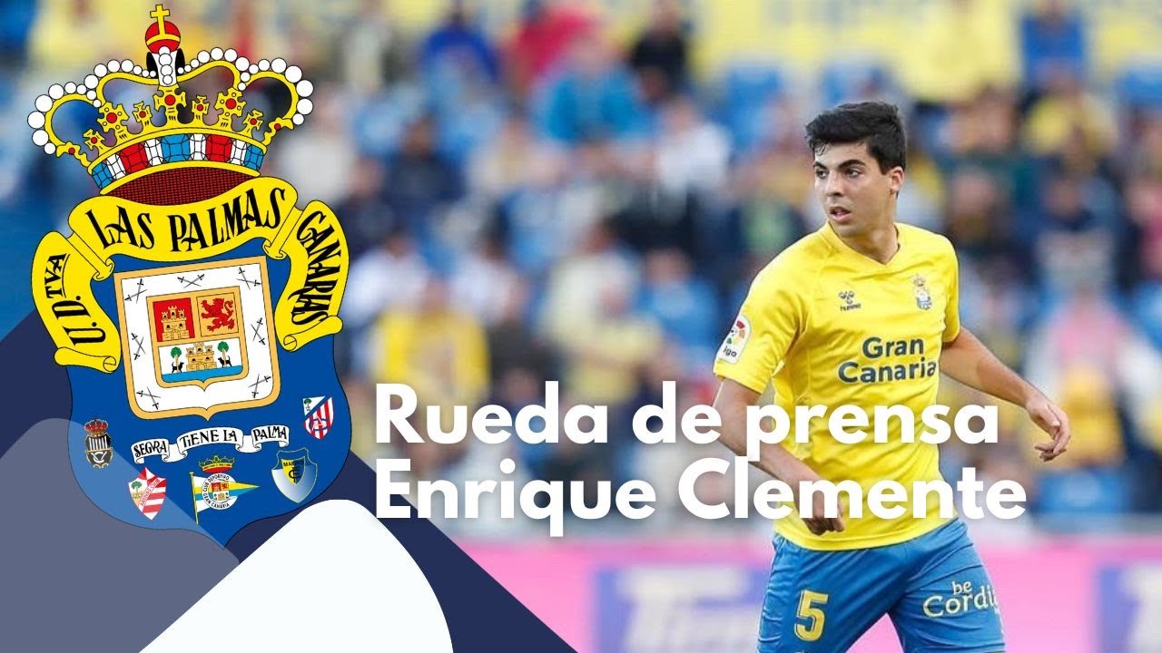 Enrique Clemente (UD Las Palmas): "no hay ruido en el vestuario" - YouTube