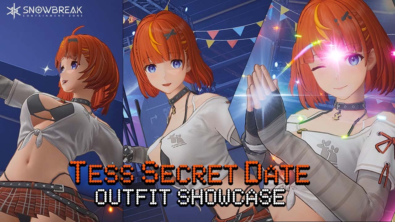 Snowbreak Containment Zone - Tess Secret Date Outfit Showcase - YouTube