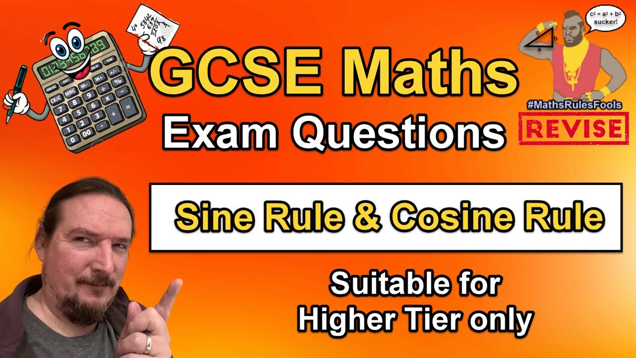 Sine Rule Cosine Rule Trigonometry GCSE Maths Exam Questions