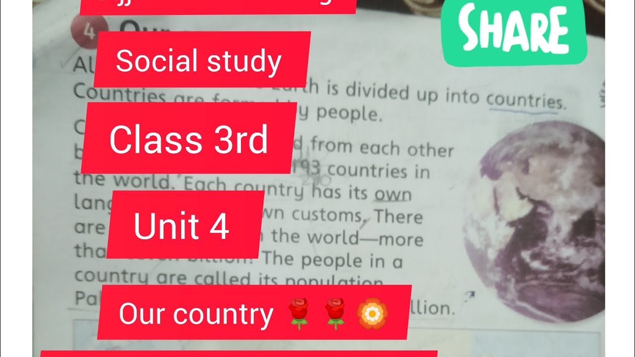 Reading time /social studies/unit 4/chapter #name |Our country ...