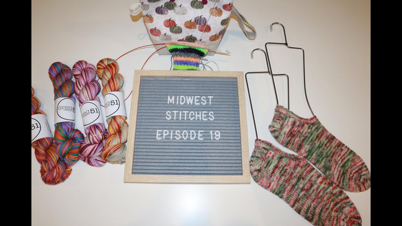 Midwest Stitches | Episode 19: I chopped my hair :) - YouTube