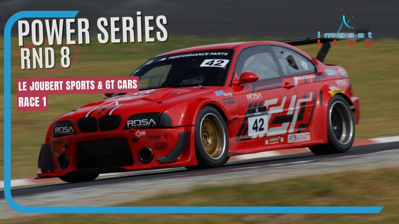 Power Series RND 8 | Le Joubert Sports & Gt Cars Race 1 - YouTube