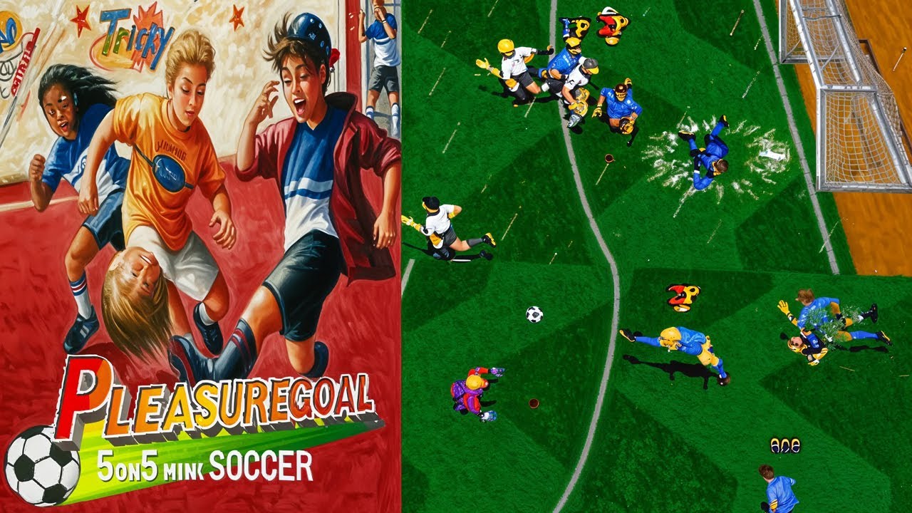 ACA NEOGEO PLEASURE GOAL - 5 ON 5 MINI SOCCER - Remastered Nintendo ...