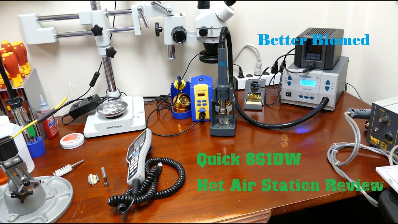 Quick 861DW Hot Air Station Review - YouTube
