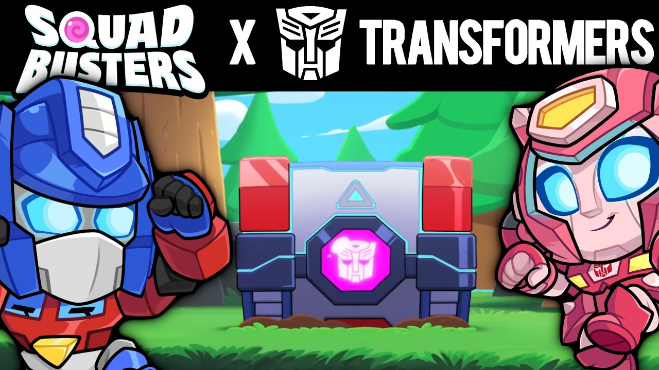 New Transformers Collaboration! Free Skin for everyone! | Squad Busters ...