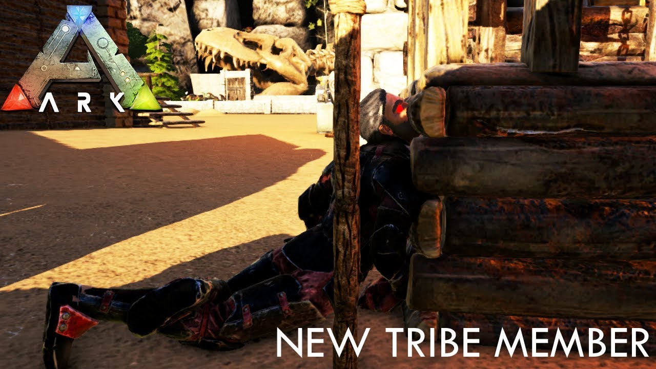 A NEW TRIBE MEMBER - Ark The Series: E13 - YouTube