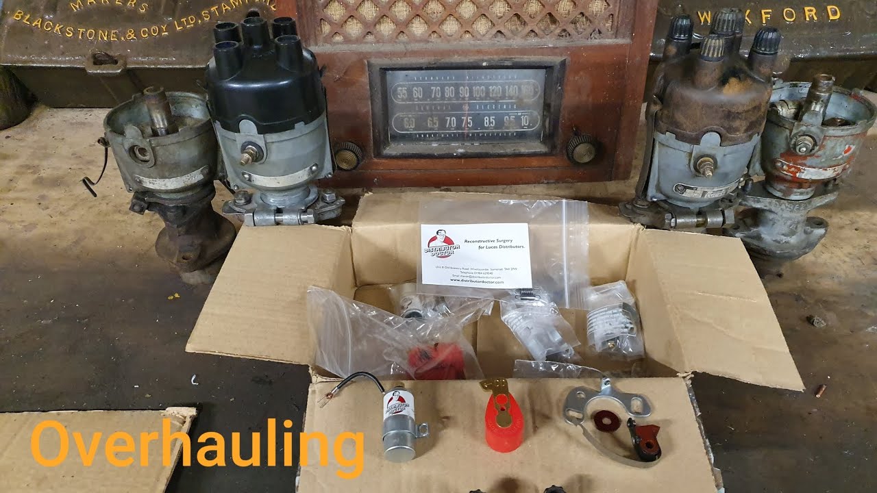 Lucas D3A4 Distributor Overhauling - YouTube