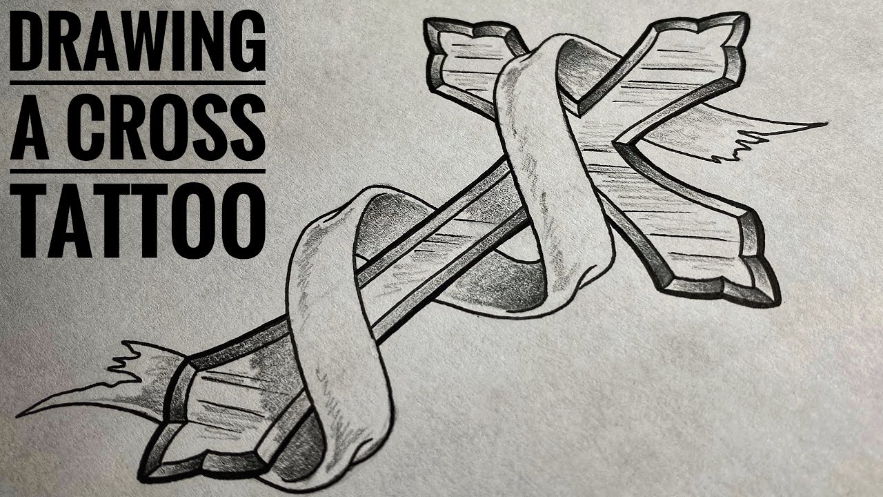 Cool Tattoo Designs To Draw Crosses
