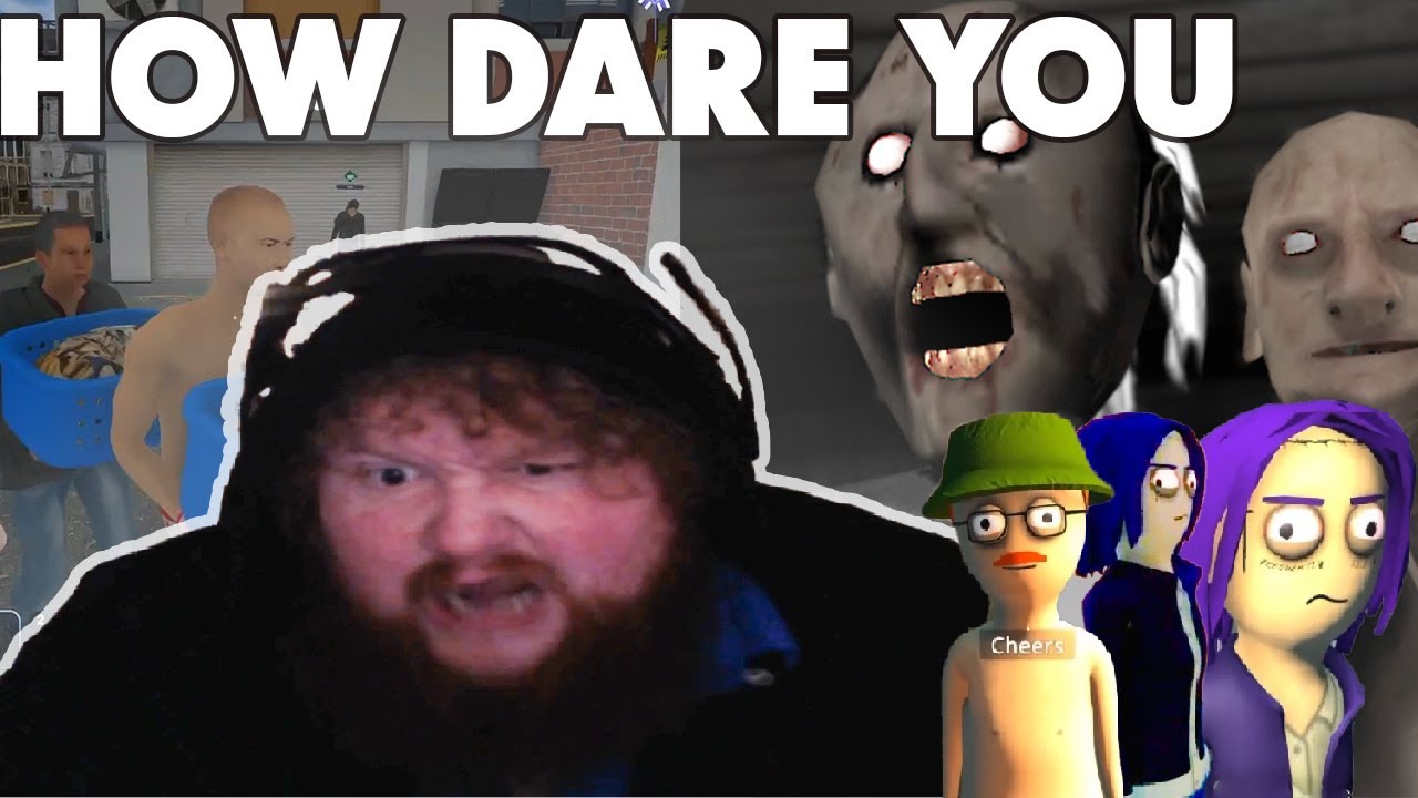 Caseoh Handles Spoilers In Simulator Games | CaseOh Gets Rage Moment ...