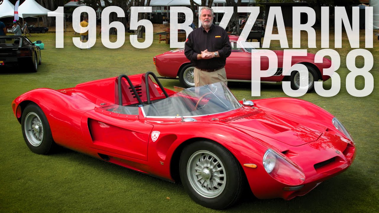 1965 Bizzarrini P538 Steve Matchett Review // Mecum Monterey 2023 - YouTube