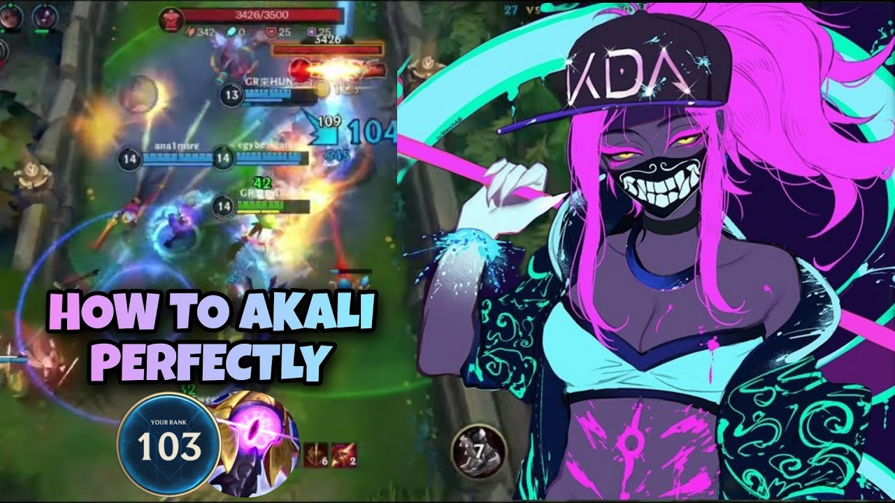 WILD RIFT : HOW TO AKALI PERFECTLY INSANE CARRY | WILD RIFT AKALI BUILD ...