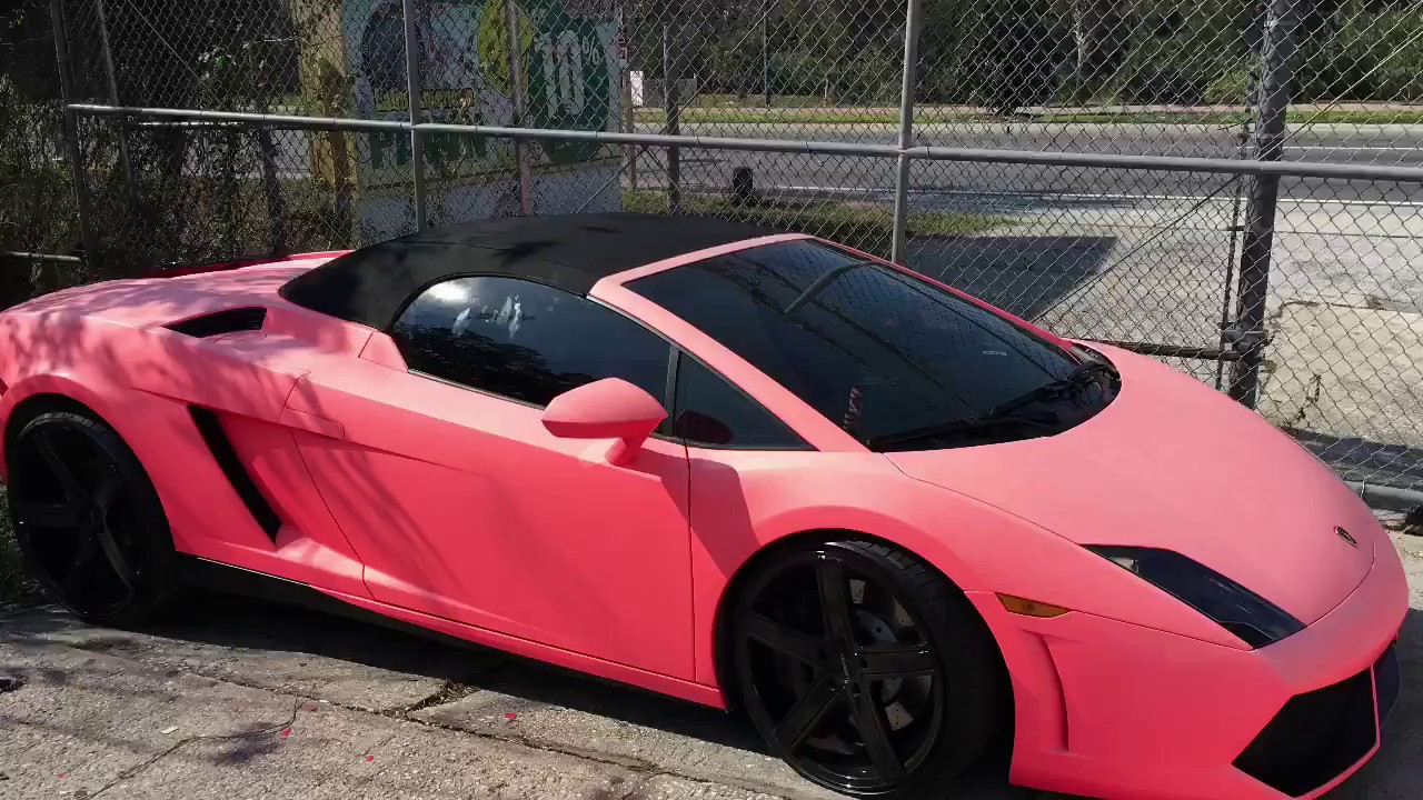 Pink Lamborghini Gallardo Abandoned??? - YouTube
