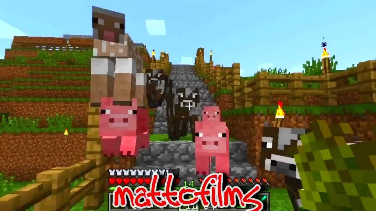 The Minecraft Rhythm : "Pig. Cow. Sheep." (Song Written & Composed by ...