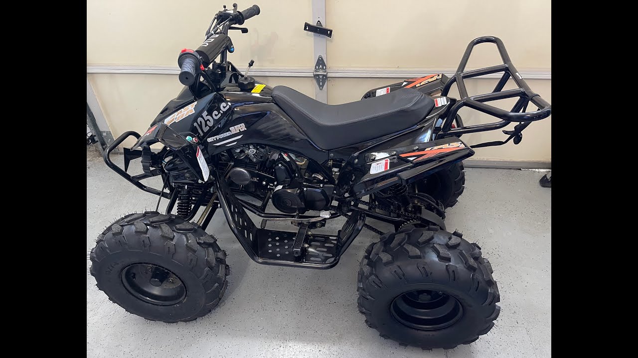 Unbox Chinese ATV-W011 125cc with Automatic Transmission w/ Reverse ...