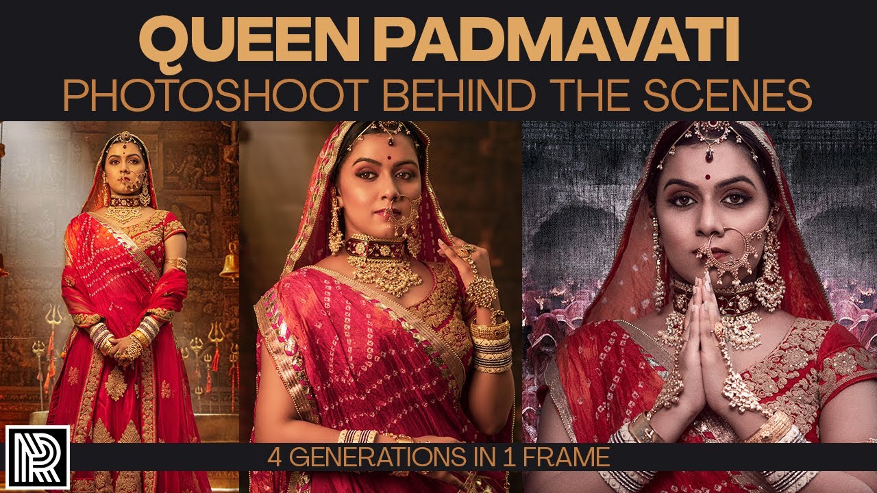 QUEEN PADMAVATI - Outdoor Photoshoot #BTS with Godox Ad200pro - YouTube