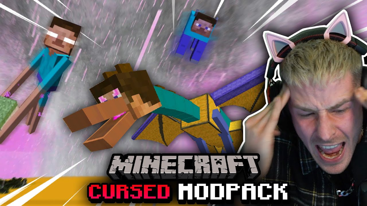 Ein CURSED MINECRAFT MODPACK ist das SCHLIMMSTE was ihr jemals GESEHEN ...