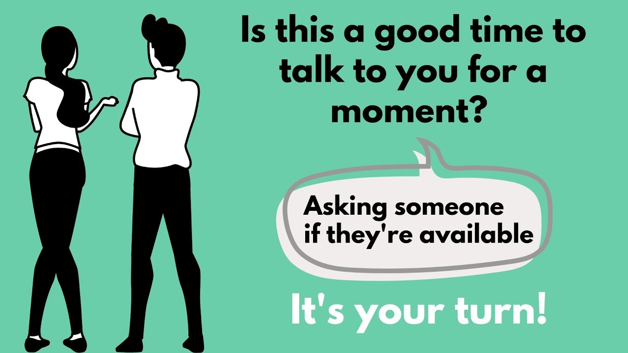 English Speaking Practice Asking Someone If They Are Available english-speaking-practice-asking-someone-if-they-are-available