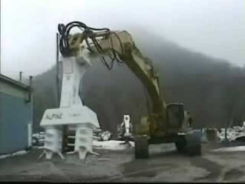 ALPINE Twin Drum Axial Soil Mixer and Blender Model: DH-4-B onCAT375 ...