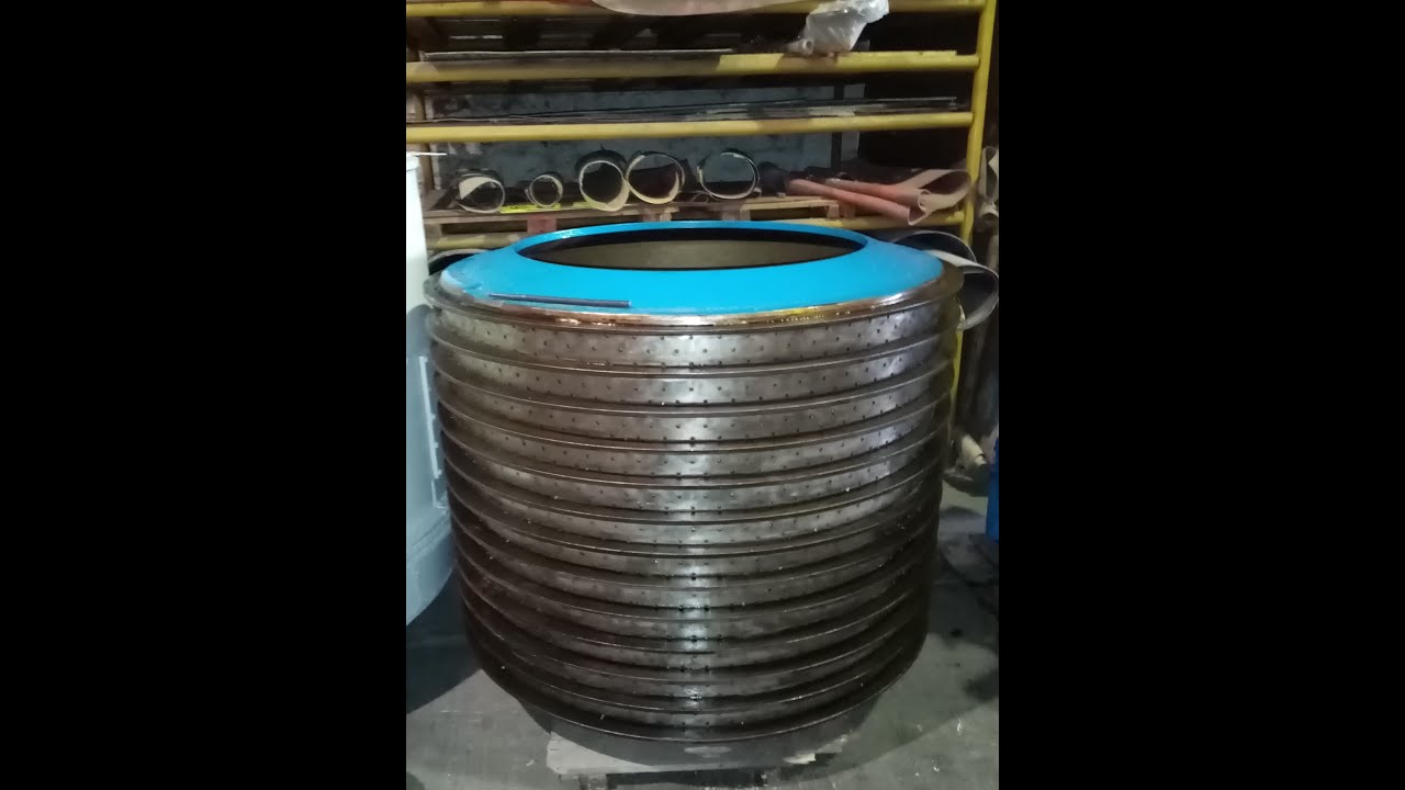 Centrifuga azucarera W S 48x 36 de batch - YouTube