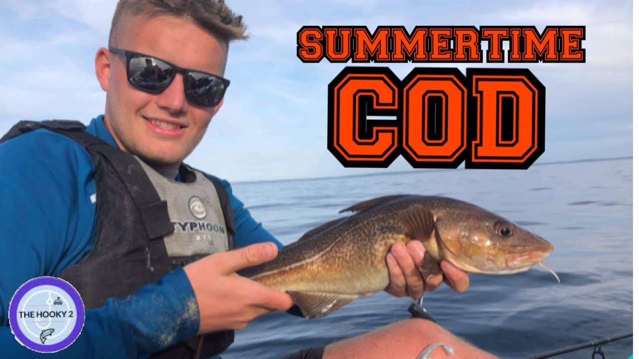 WEST WALES KAYAK FISHING UK- COD-POLLOCK-WRASSE - YouTube