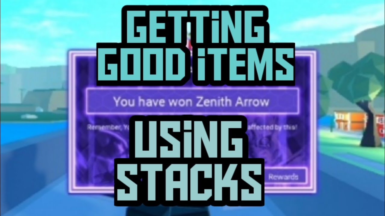 Using Stacks to get good items - YouTube