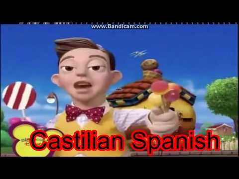 Lazytown - Ziggy's sweets are mine Multilanguage