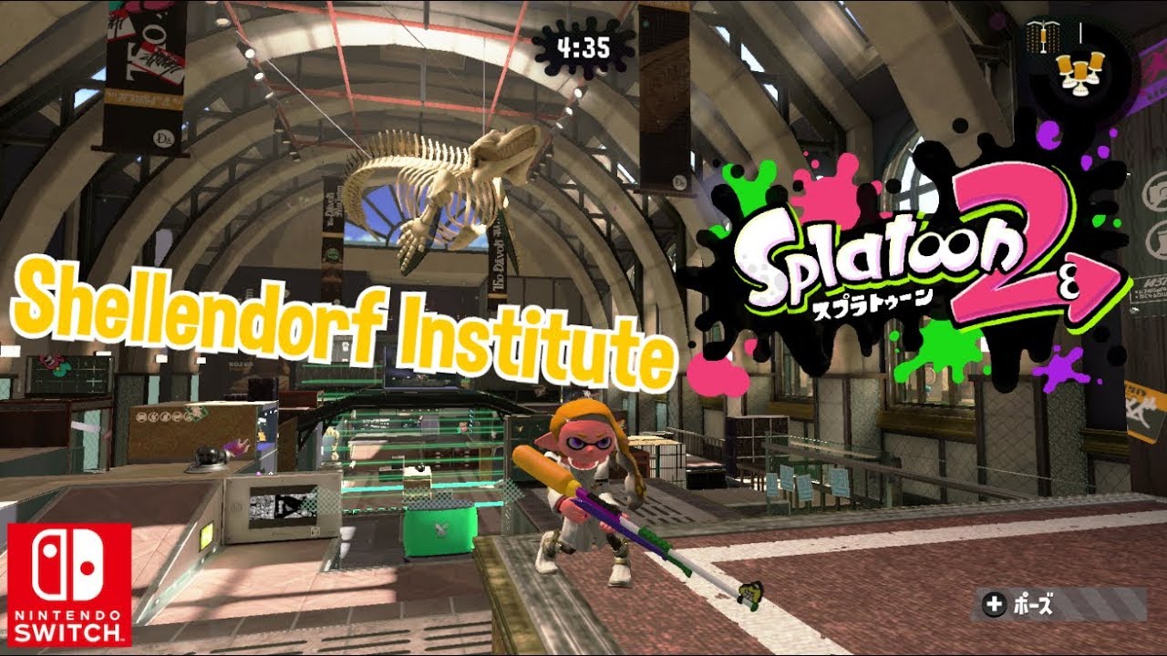 [Live Stream🔴] Nintendo Splatoon 2 Shellendorf Institute Gameplay ...