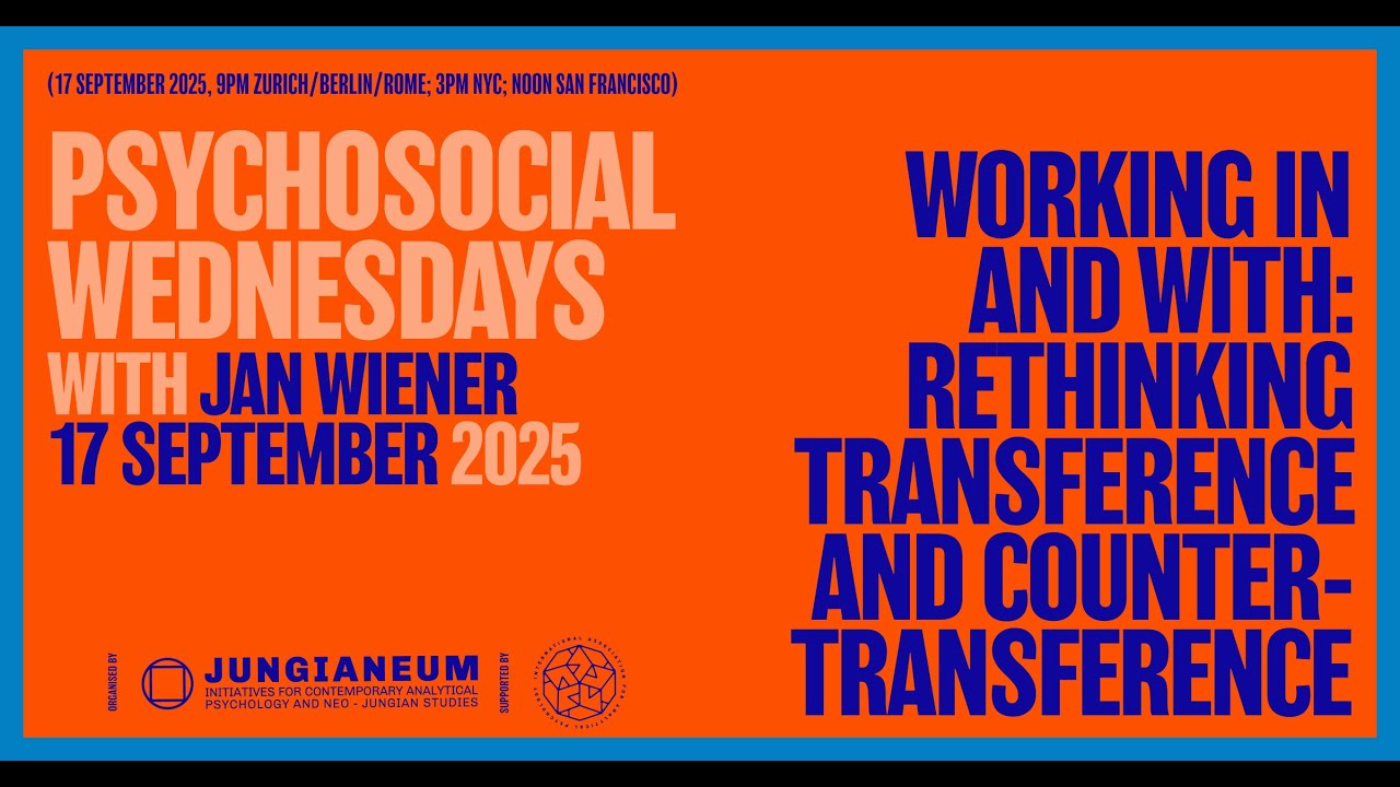 Jan Wiener – WORKING IN AND WITH: RETHINKING TRANSFERENCE AND COUNTER ...
