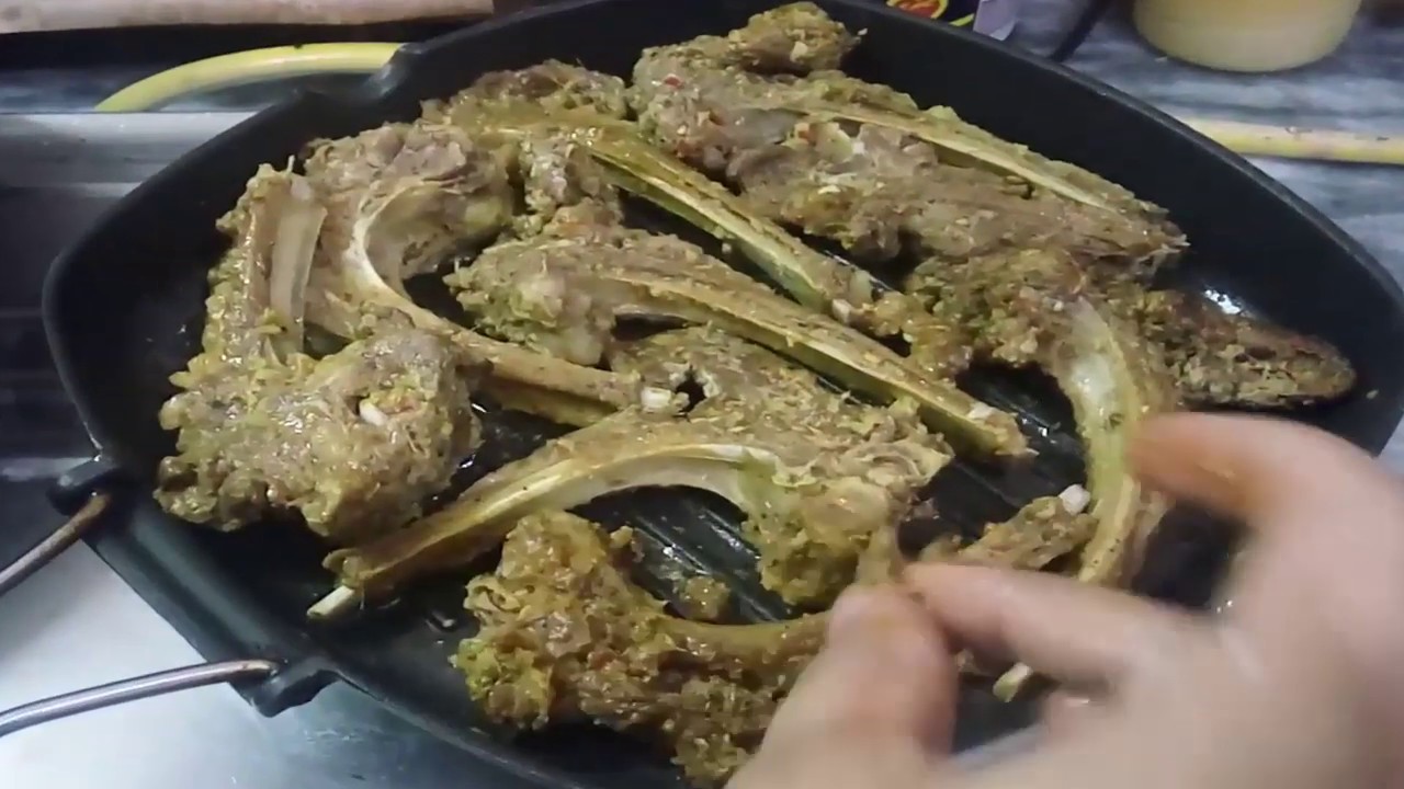 Mutton Chanp (Chops)||Steam&Grilled Chanp ||No water,No oven,No Fry ...