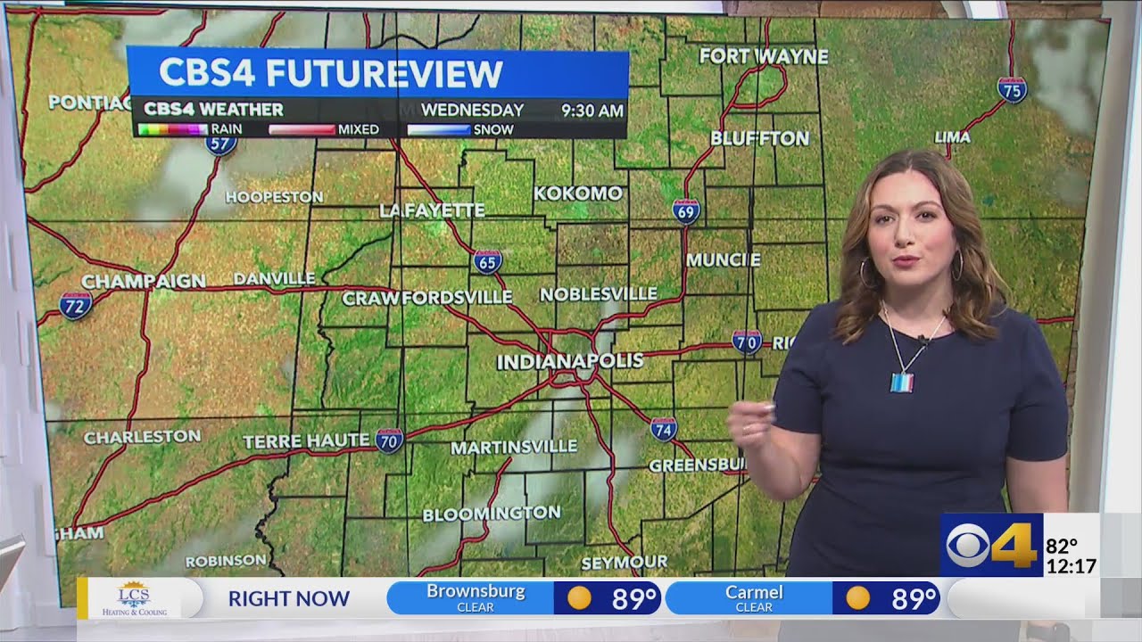 Beth forecasts 90° highs to start summer - YouTube