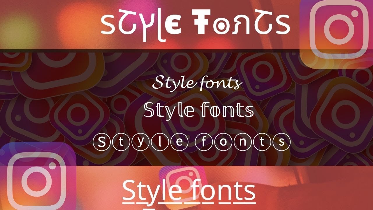 [ Best ] Style Fonts Generator for Social Media in 2020 - YouTube