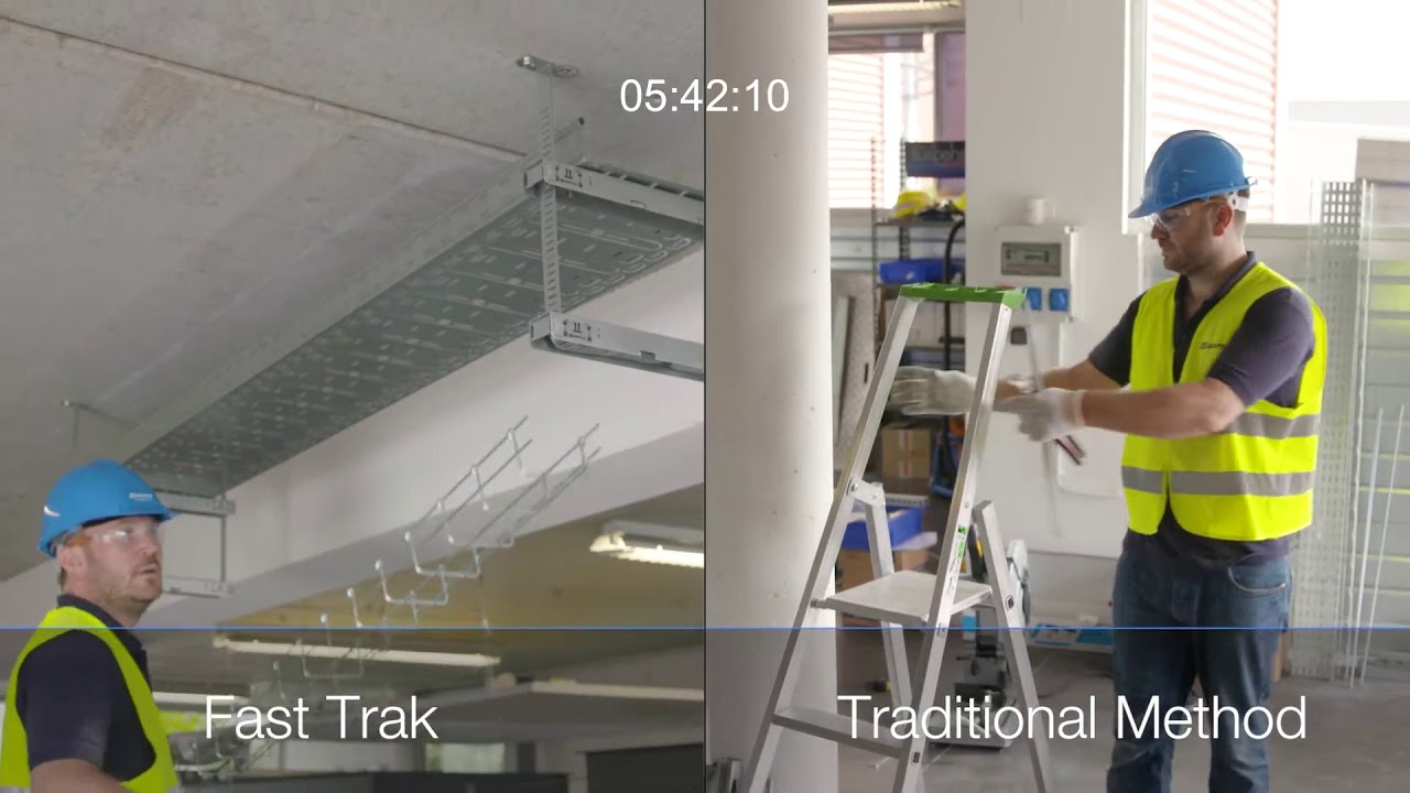 Against the Clock - Gripple Fast Trak vs Traditional Method - YouTube