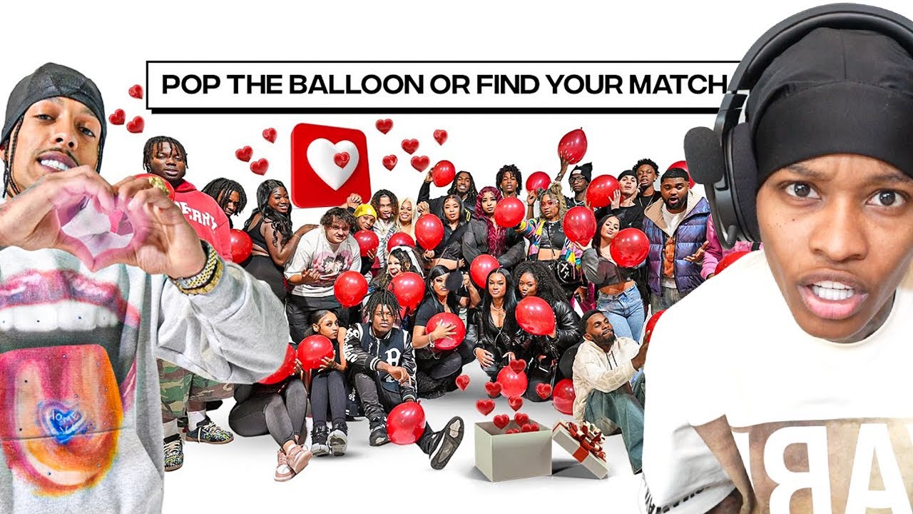 Jazz Reacts To Find Your Match In Dallas! | Pop The Balloon Edition ...