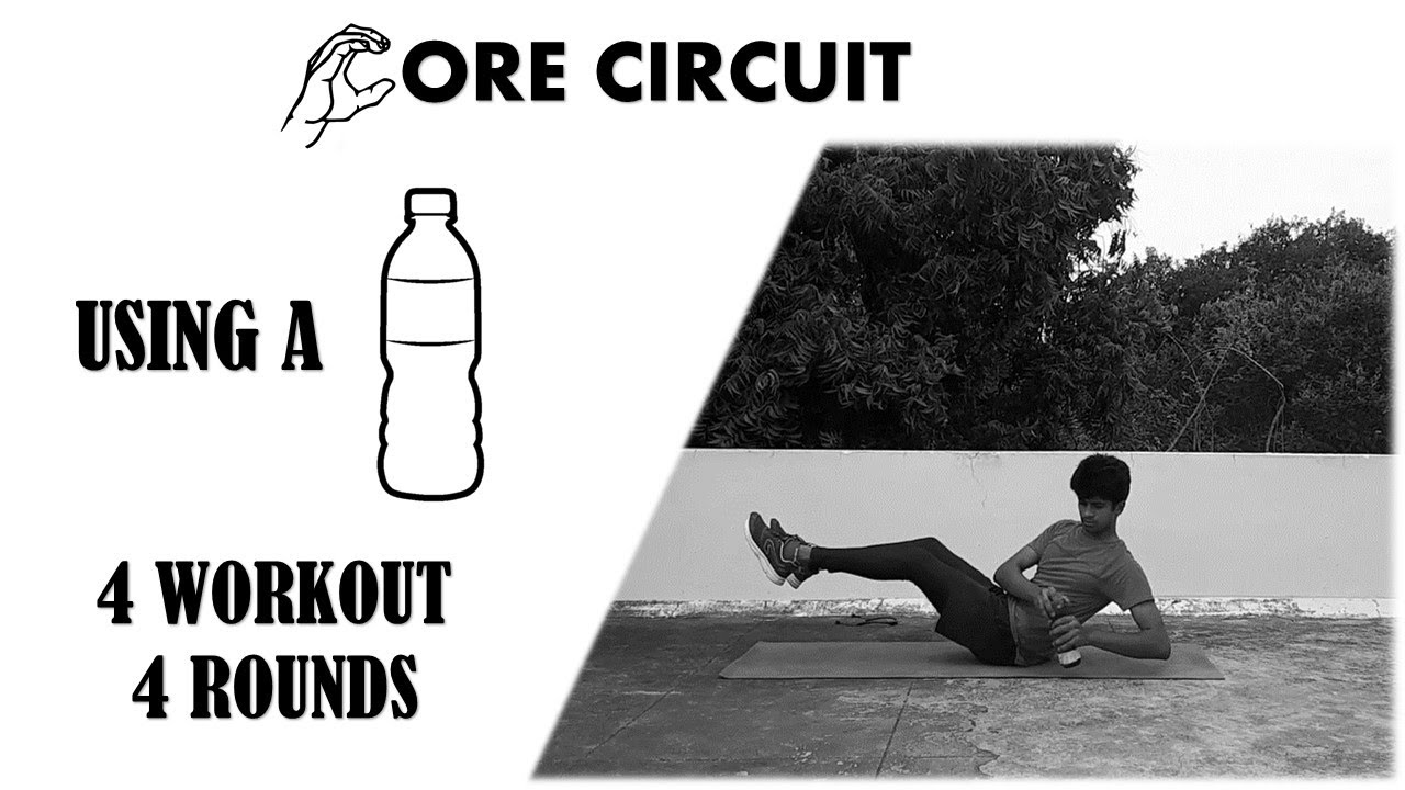 Core Burner workout with a Bottle 1 - YouTube