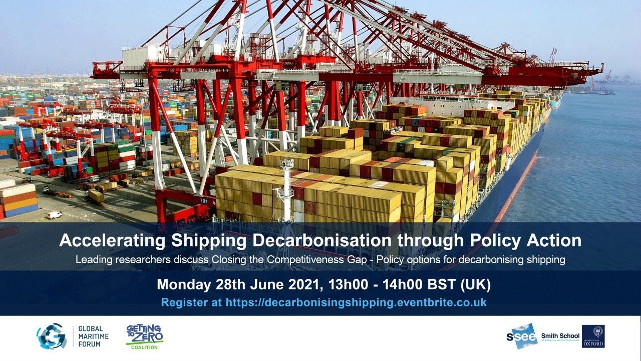 Accelerating Shipping Decarbonisation through Policy Action - YouTube