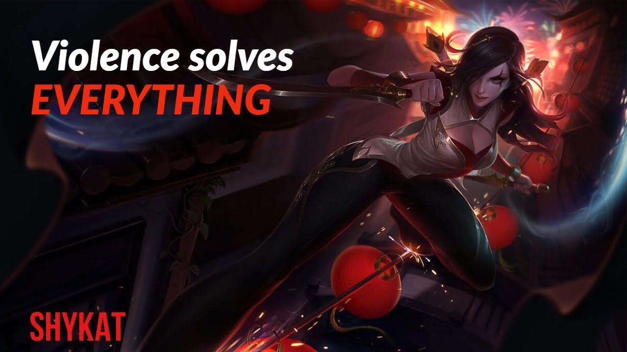 Katarina Montage - Violence solves EVERYTHING | ShyKat - YouTube
