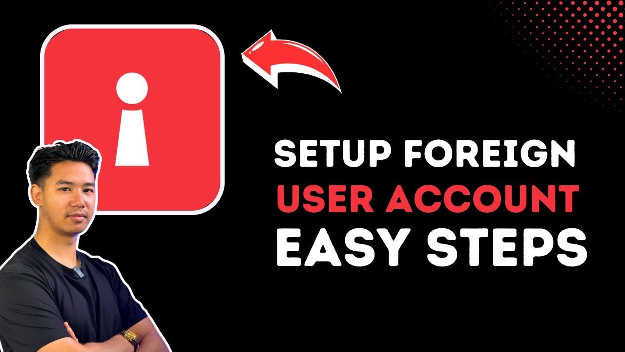 How To Set Up Singpass Foreign User Account - YouTube