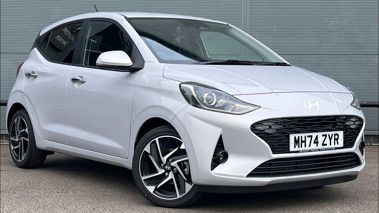 2024 Hyundai i10 Premium AUTO AMT in Lumen Grey - YouTube