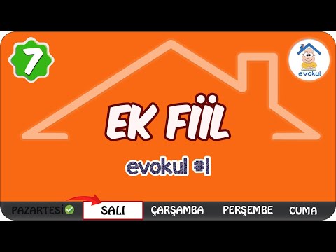 Ek Fiil | 7. Sınıf #evokul Kampı